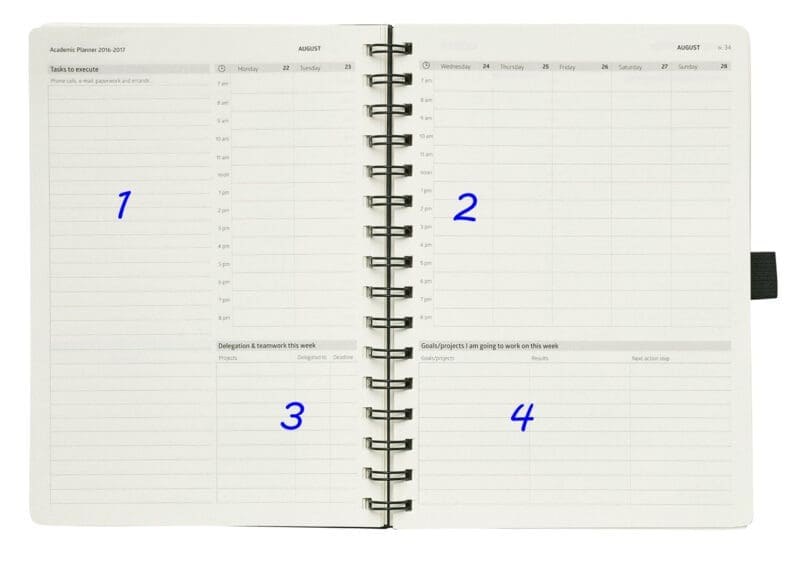 Action Day Planner Review: My Choice for 2016-2017